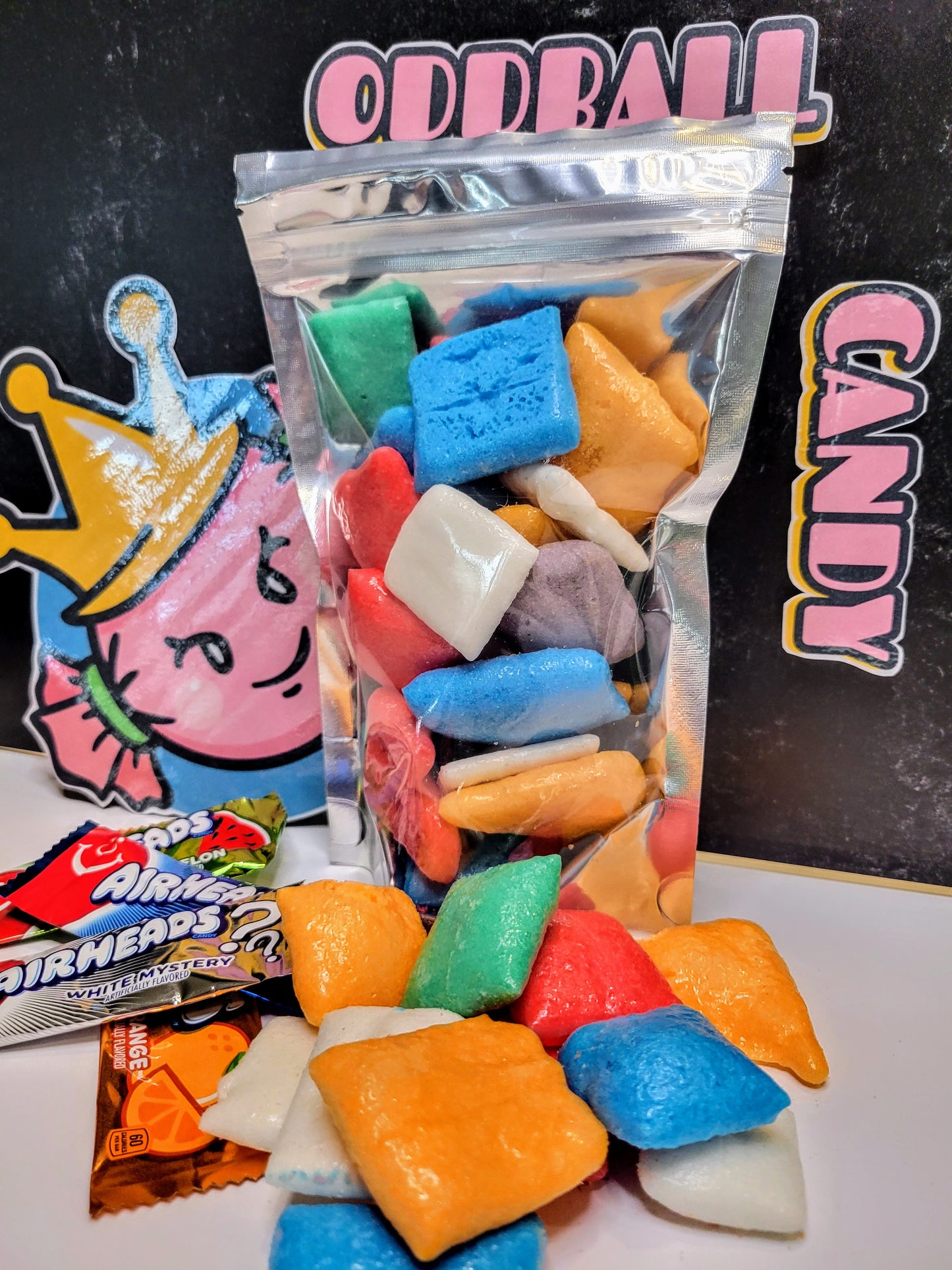 FREEZE DRIED AIR HEADS – Oddball Candy Co.